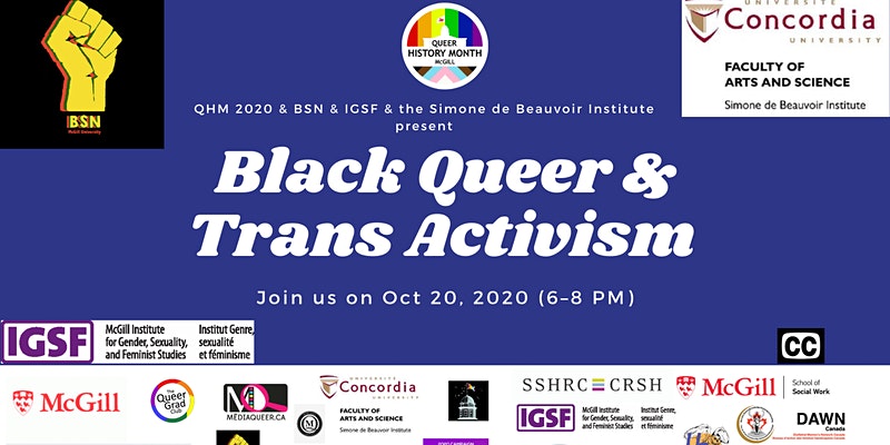 Black Queer & Trans Activism | QueerEvents.ca