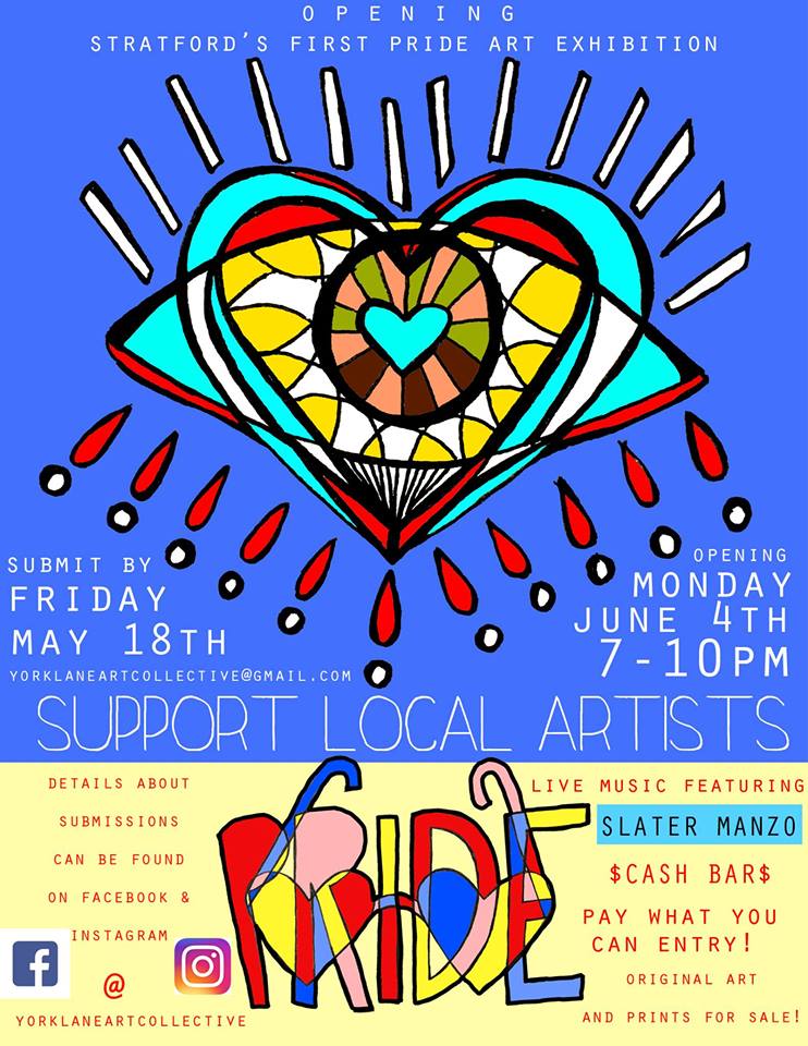 Stratford Pride Art Exhibition | QueerEvents.ca